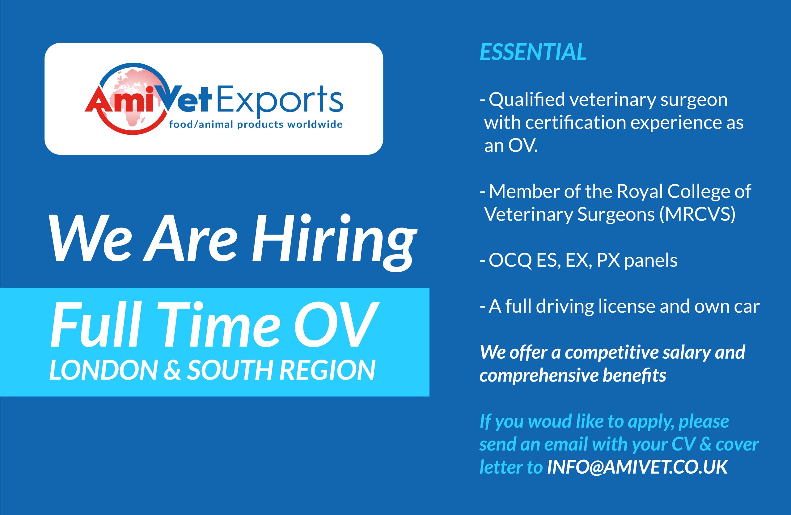 We Are Hiring | Amivet
